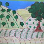 Landscape Art Lessons Plans for Grant Wood for Elementary