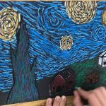 Vincent Van Gogh Starry Night Art Lesson Plans for Elementary ...