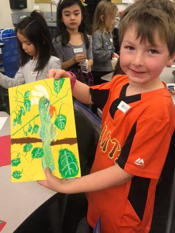 Student Gallery & Artwork | Art Project Lesson Plan for Elementary School