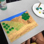 Landscape Art Lessons Plans for Grant Wood for Elementary