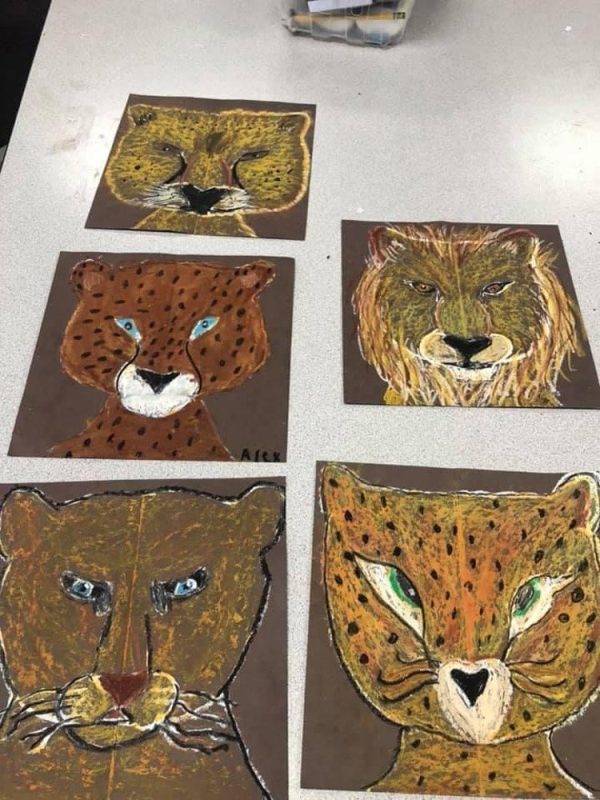 Student Gallery & Artwork | Art Project Lesson Plan for Elementary School