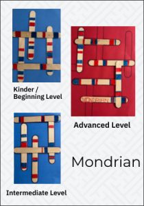 Piet Mondrian Art Lesson, Art Projects & Lesson Plan for Kindergarten